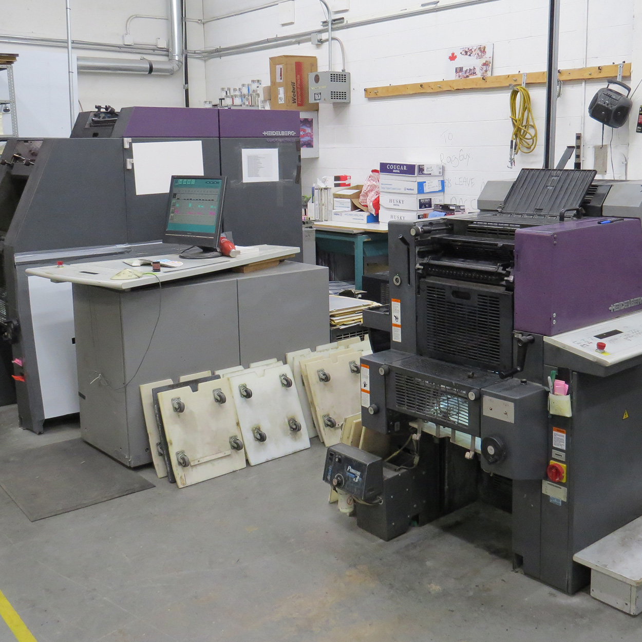 Our Equipment - Cansel Print - For all your printing needs